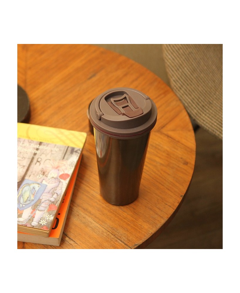 Vaso de aluminio.
